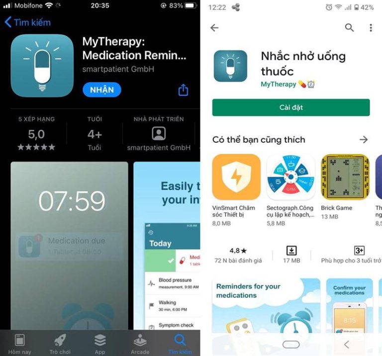 Review 7 app nhắc uống thuốc sử dụng nhiều nhất hiện nay